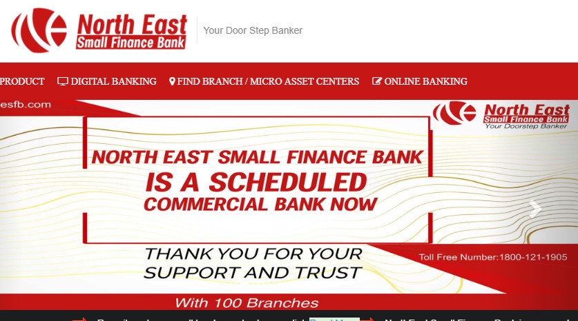 North East Small Finance Bank Recruitment 2019
