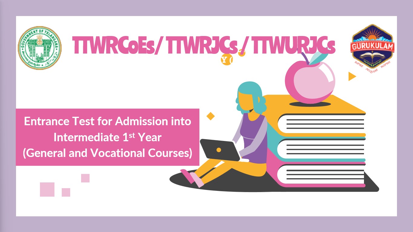 TTWREIS RJCCET 2022 Result | Download TW Gurukulam Inter Entrance Rank Card